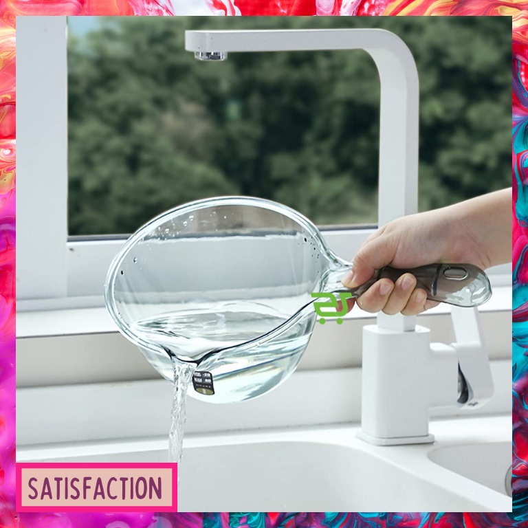 STSF Japanese Water Dipper Clear Tabo Aesthetic Transparent Scooper ...