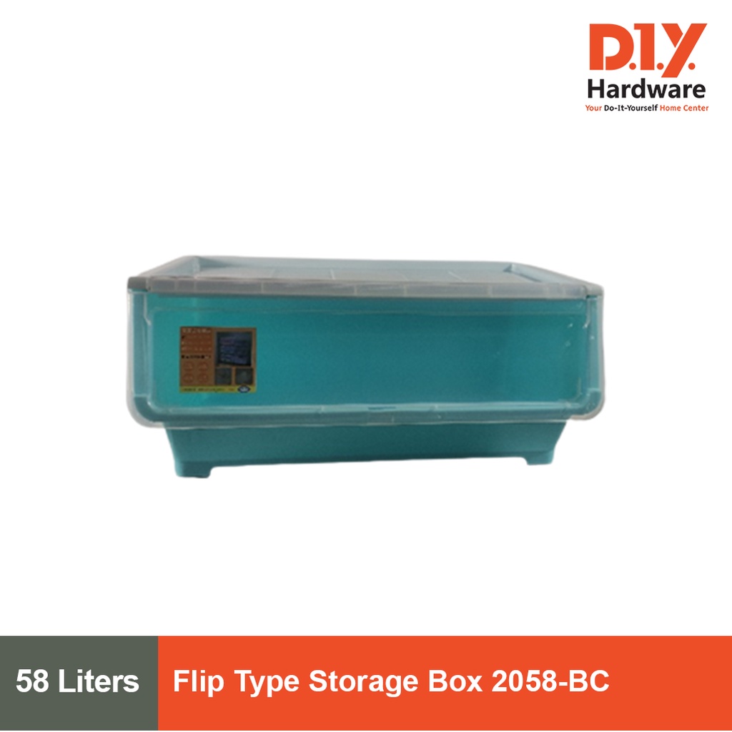 Flip Type Storage Box 2058-BC | Perfect Storage Organizer | Shopee ...