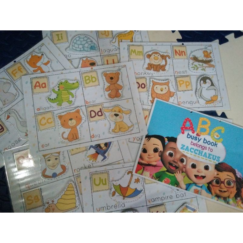 26 pages Laminated Fun Alphabet Workbook w/ Matching and Tracing + FREE ...