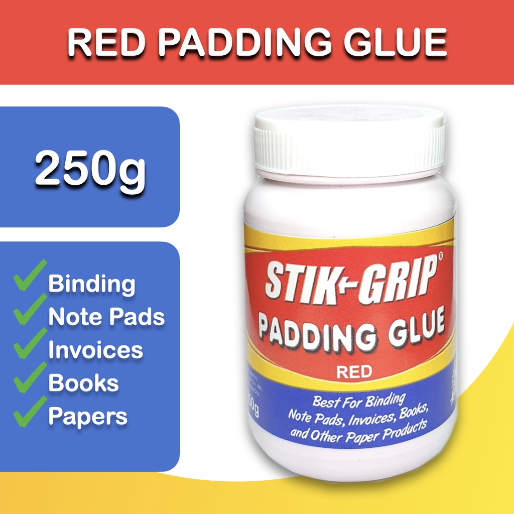 Red Padding Glue 250g (250 grams) - Stik Grip | Shopee Philippines