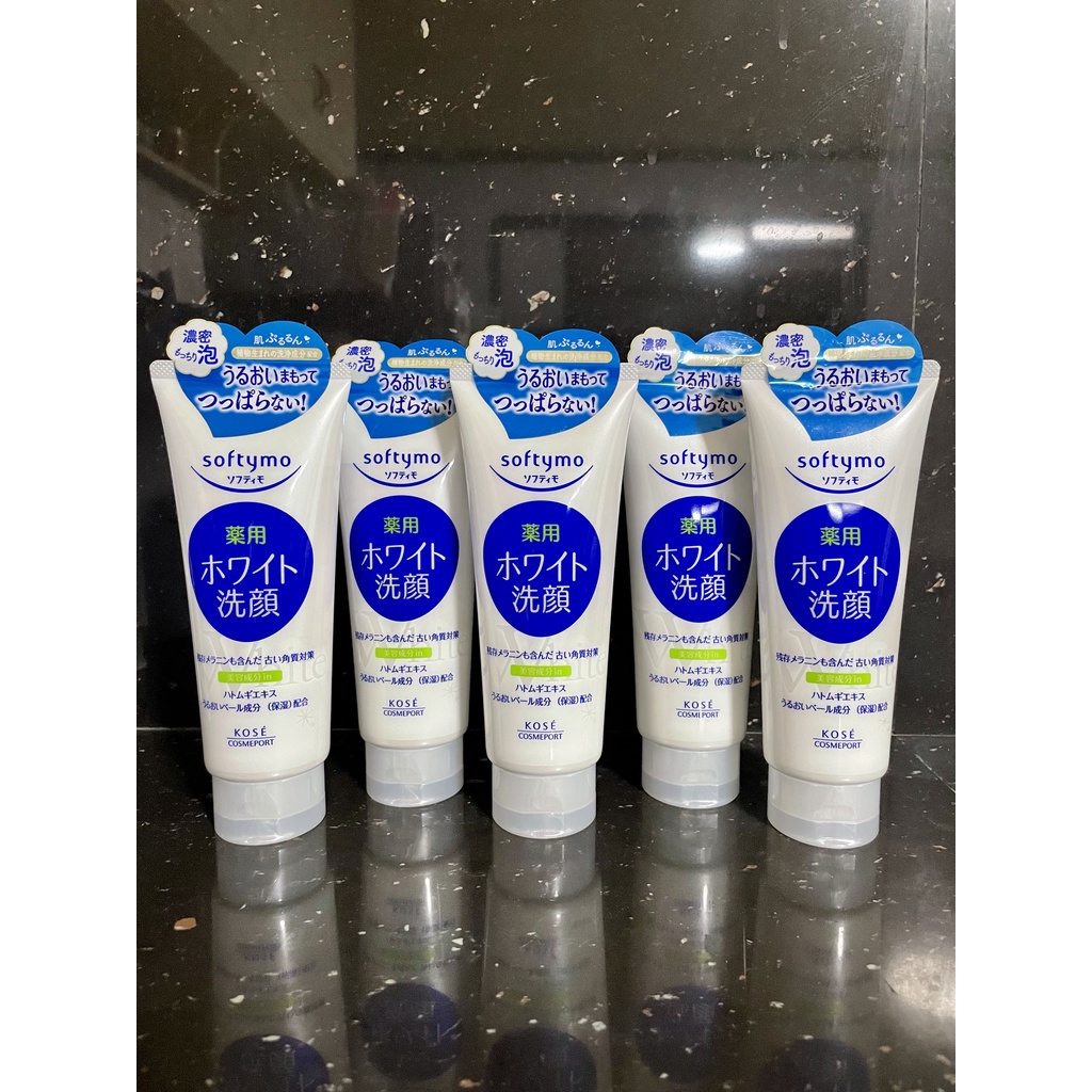 New Kose Softymo White Beauty Medicated Face Cleanser 150g | Shopee Philippines