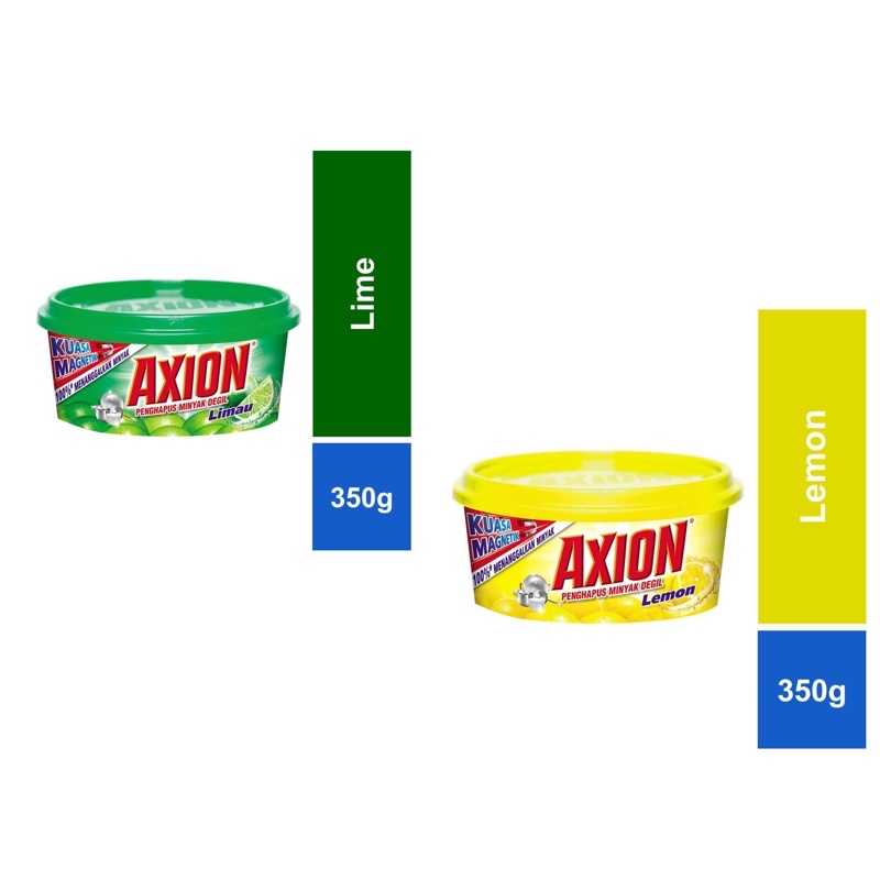Axion Lime / lemon Dishpaste 350g | Shopee Philippines