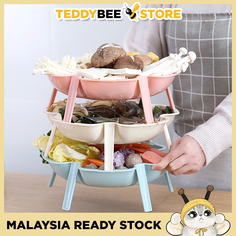 Stackable Hot Pot Steamboat Food Bowl Fruit Salad Snack Serving Dish ...