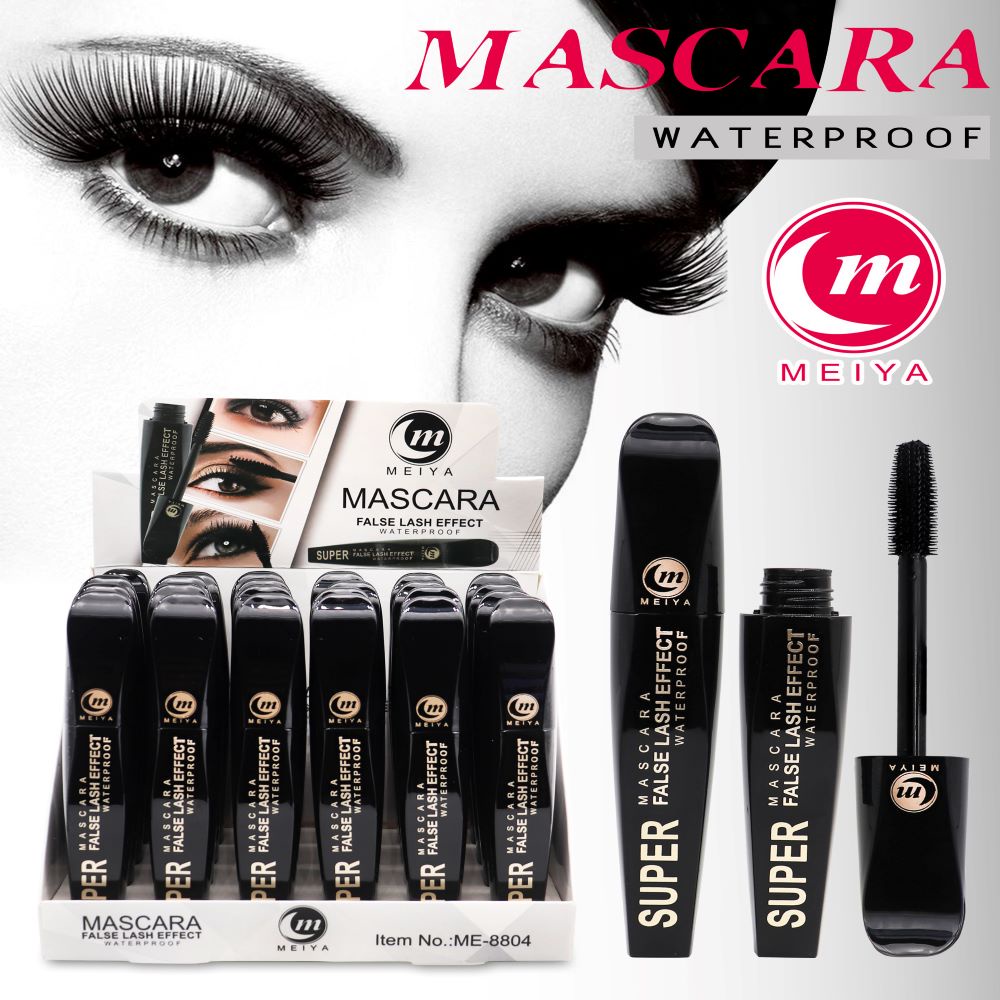 MEIYA Super MASCARA Waterproof False Lash Effect | Shopee Philippines