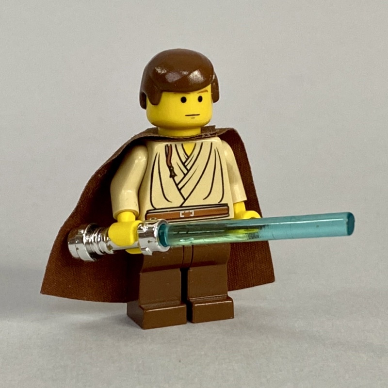 LEGO Star Wars Obi-Wan Kenobi (Young with Padawan Braid Pattern ...