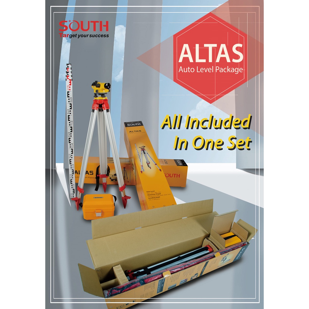 SOUTH ALTAS 32x Automatic Level Set Autolevel Construction Tools ...