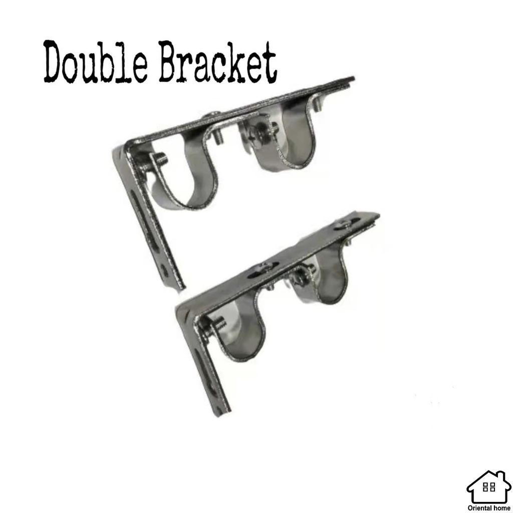 Double Hanging Curtain Bracket Double Bracket（CS-15) Double Hanging ...