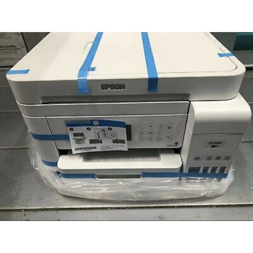 Epson EcoTank ET-3760 Wireless All-In-One Inkjet Printer White | Shopee ...