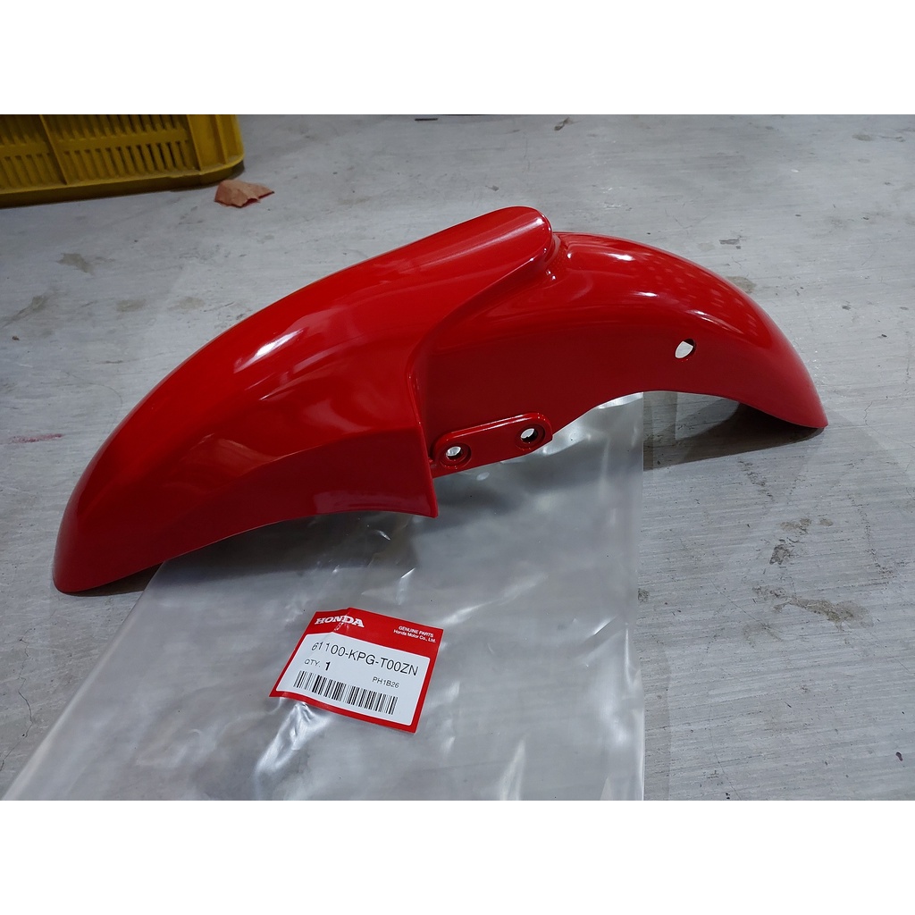XRM 125 RS CARB TYPE FRONT FENDER (HPI) (Genuine: 61100-KPG-T00Z ...