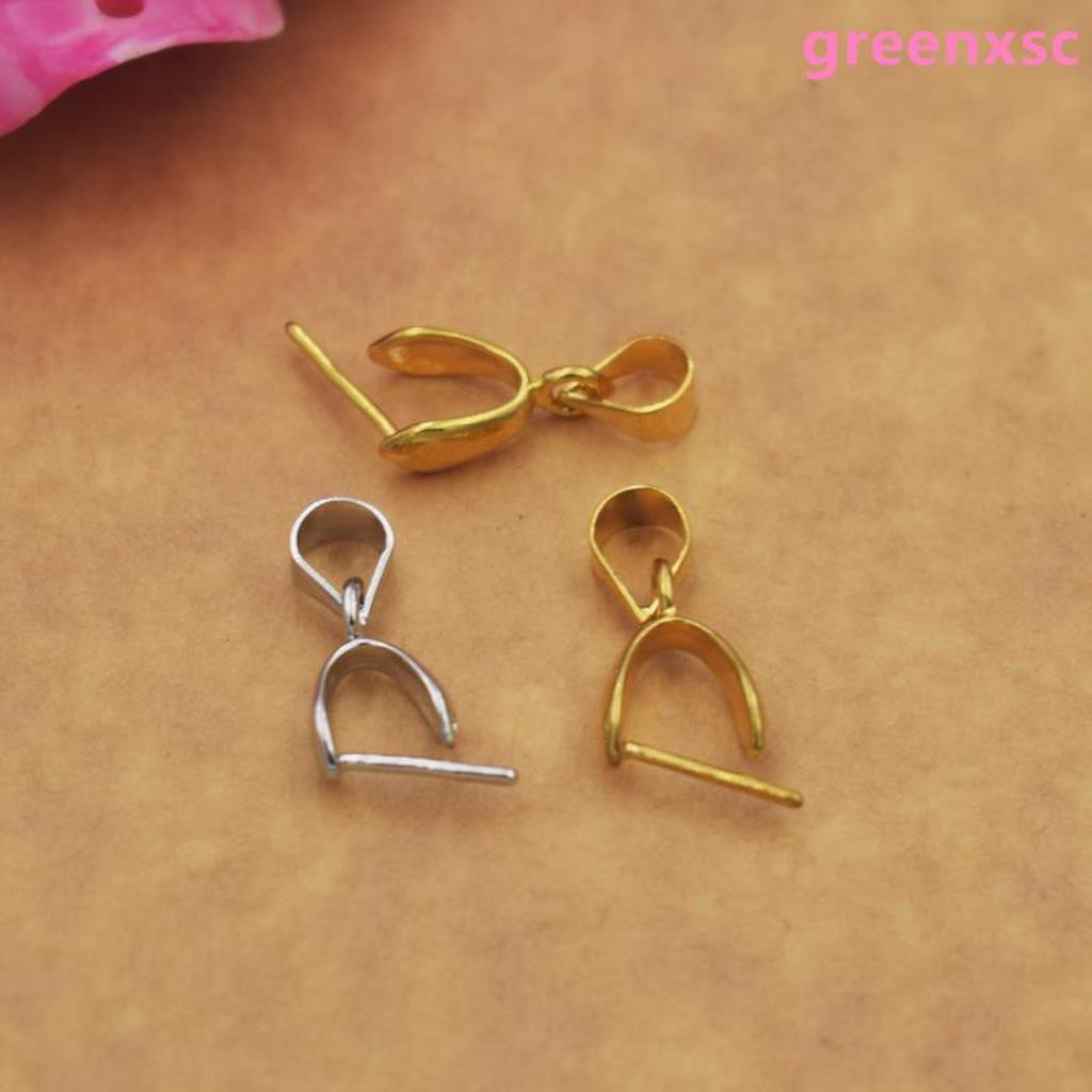 [Ready stock] s925 half silver buckle jade pendant clip buckle jade ...