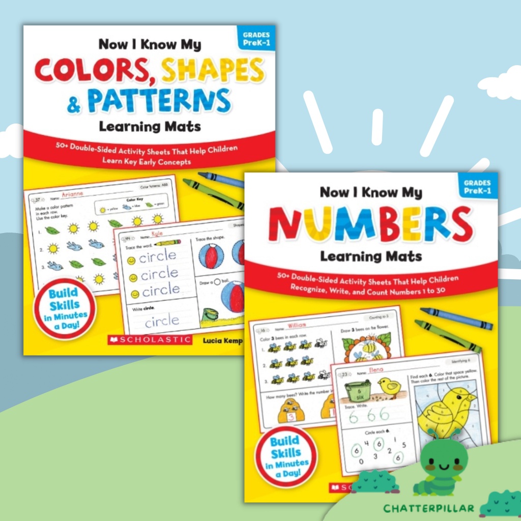 Learning Mats for Grade Pre-K to 1 | Shopee Philippines