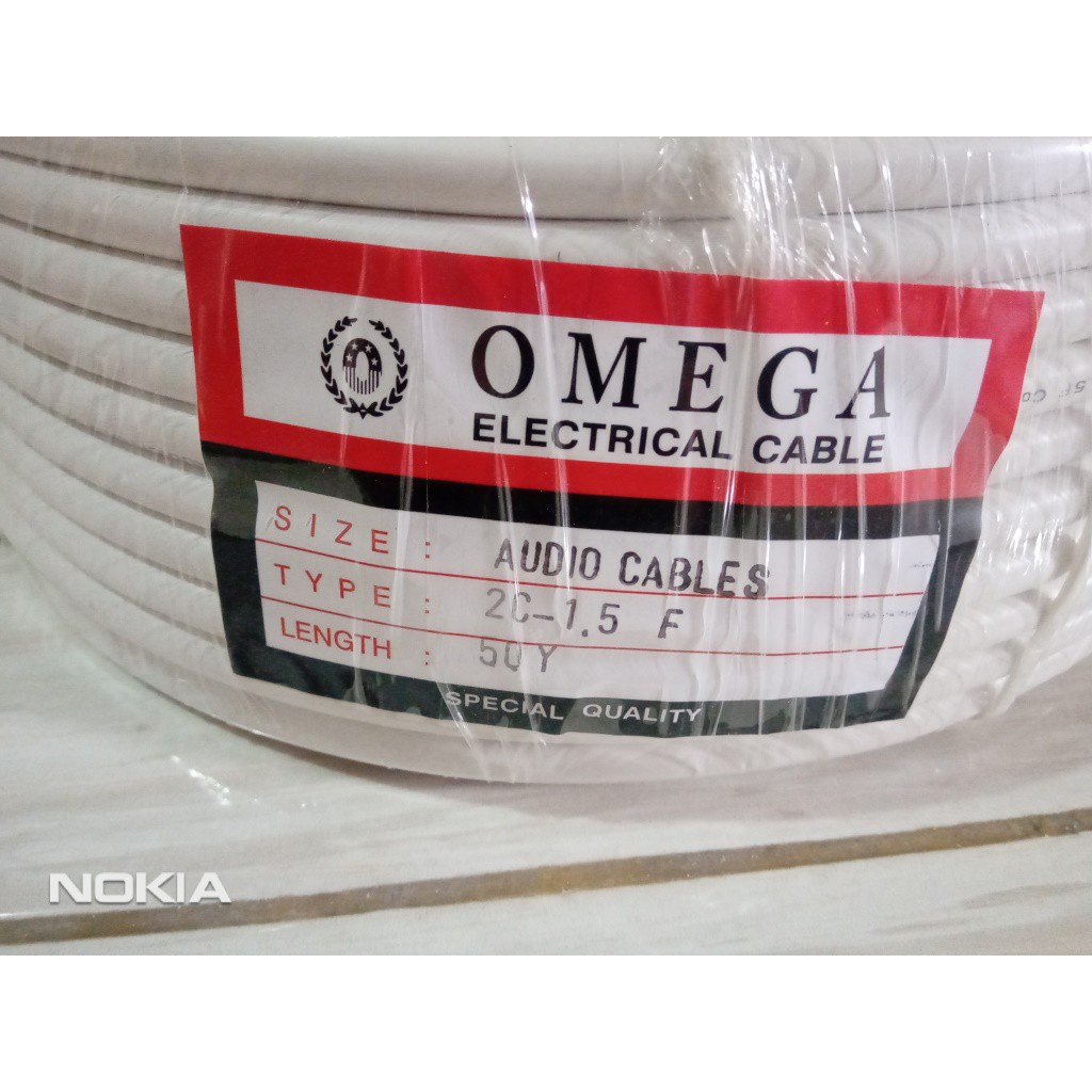 Omega Electrical Cable Copper Cable NYM Cable 2x1.5 Single Cable Wire ...