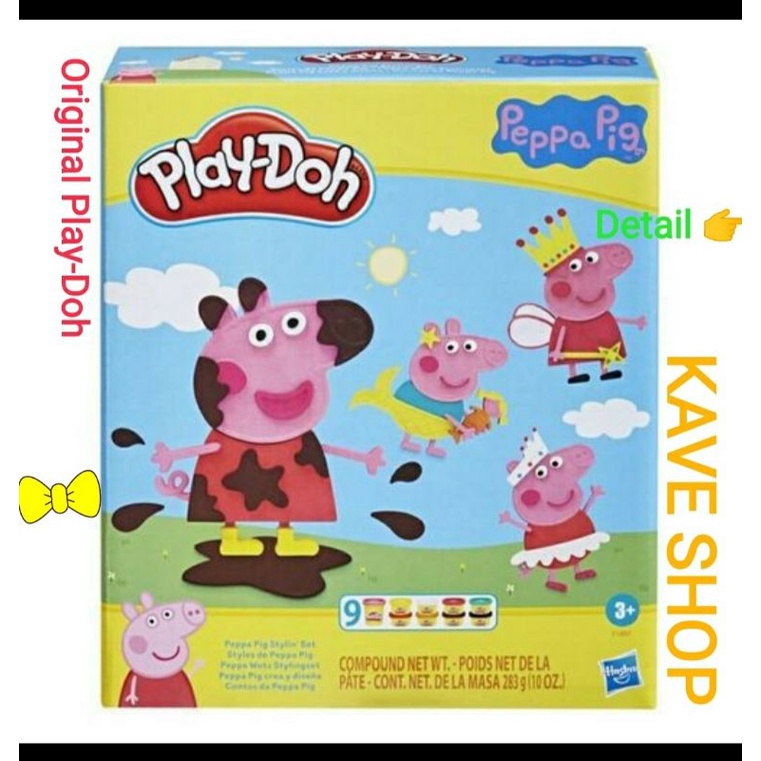 Playdoh Peppa Pig - Snotty - Elastic Stretch - Naybelle - Toolin ...