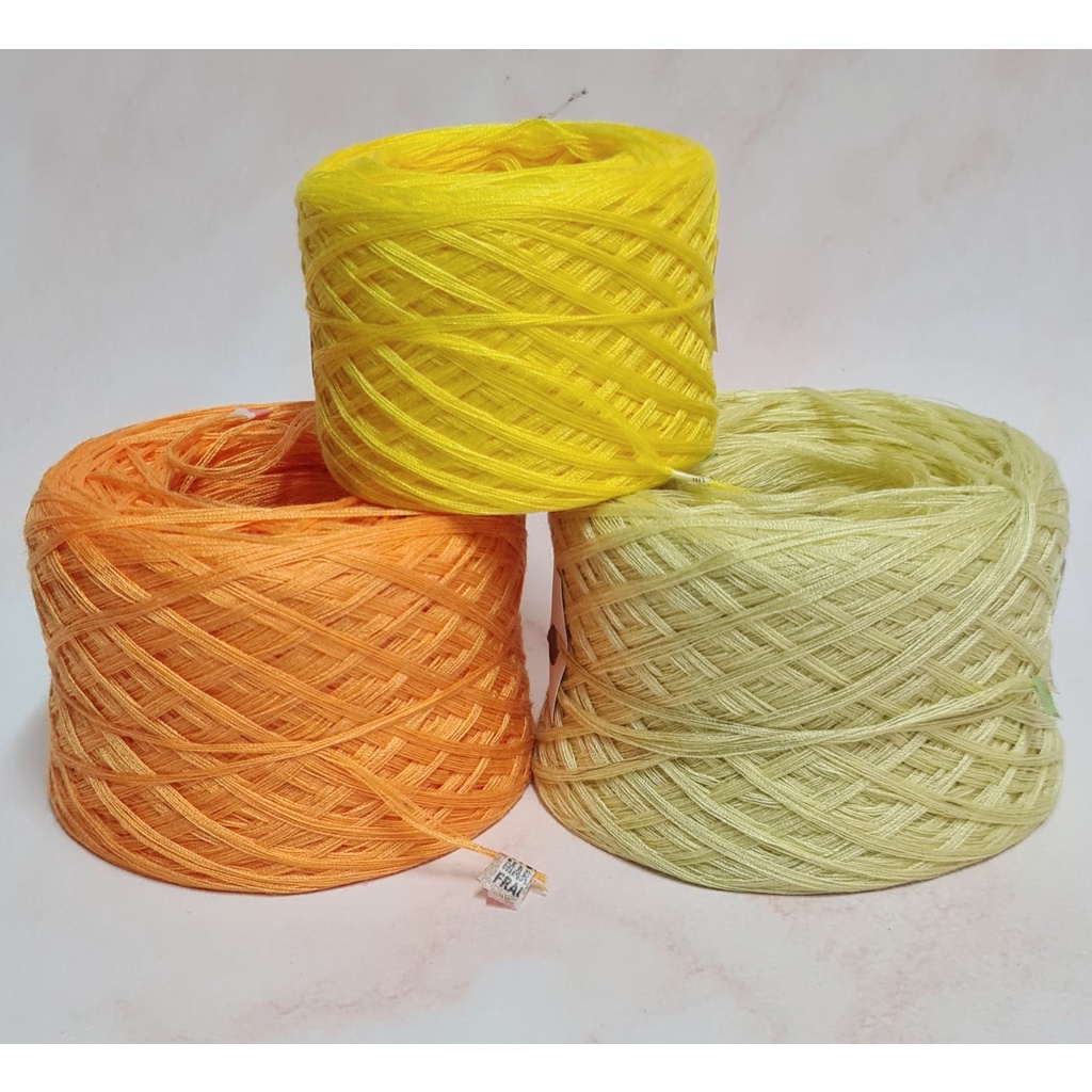 Yellow & Orange shades 8ply 10ply 16ply Soft Polyester Yarn to 100grams ...