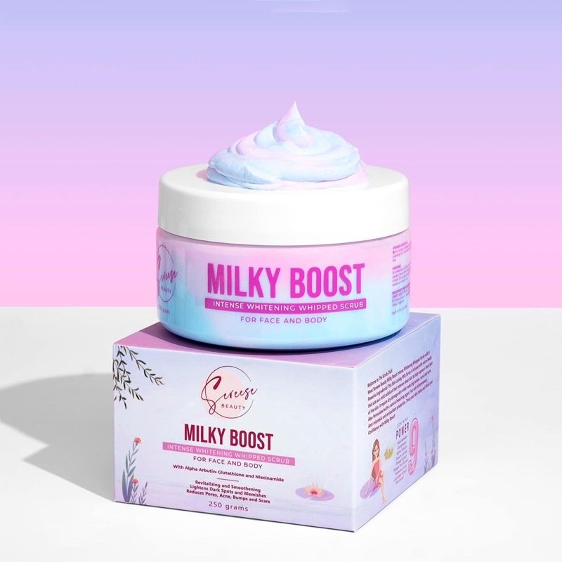 SEREESE MILKY BOOST INTENSED WHIPPED SCRUB | Shopee Philippines