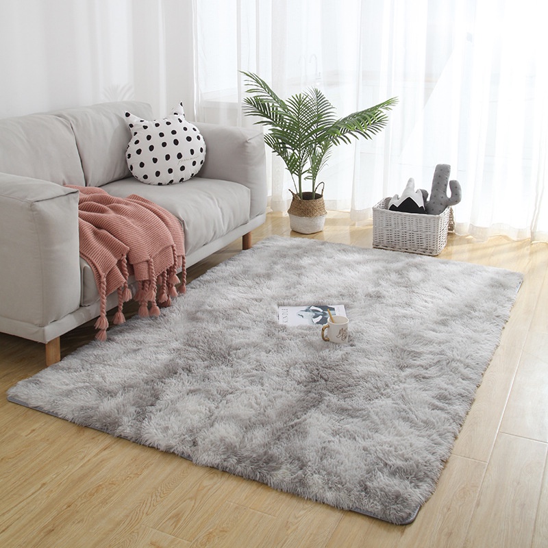 13/Colors 80x120cm 2 Tone Soft Fluffy Multicolor Rugs Bedroom Floor ...