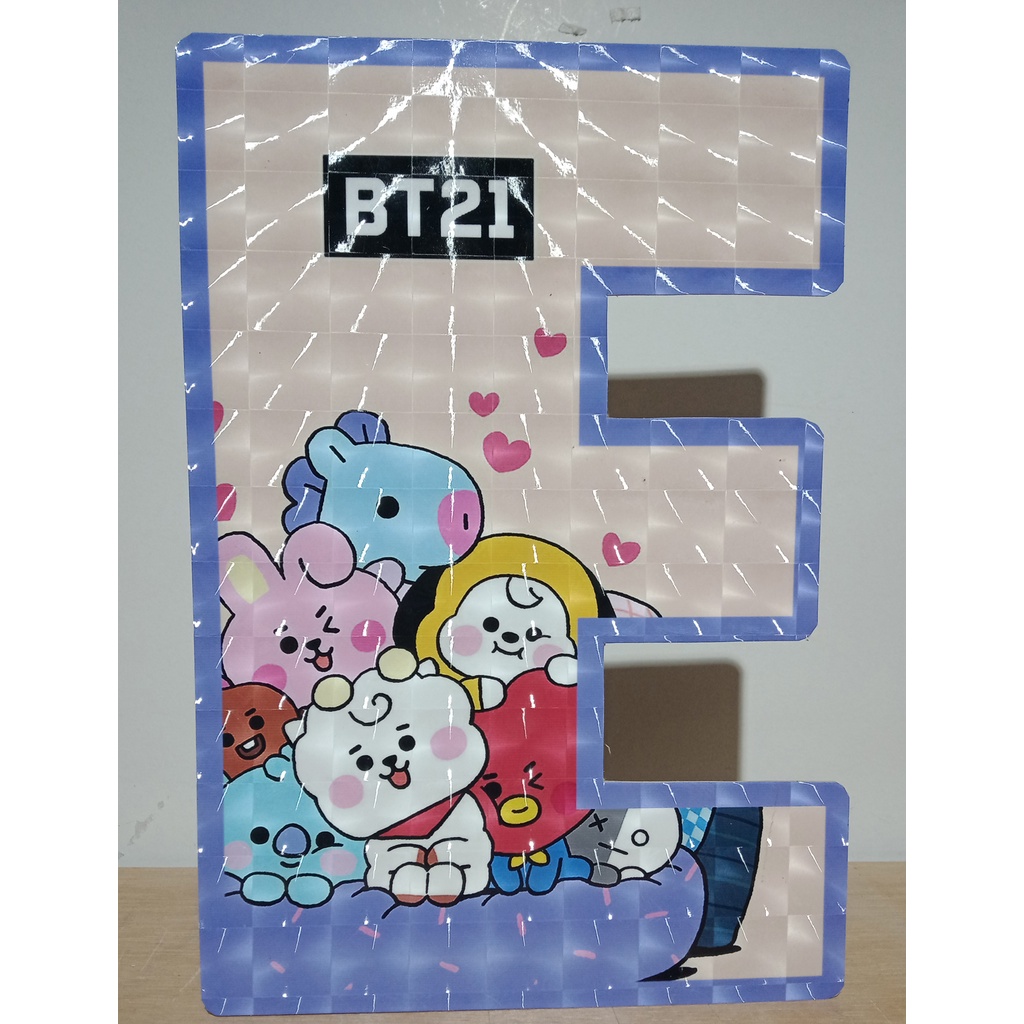 BT21 COOKY LETTER STANDEE | Shopee Philippines