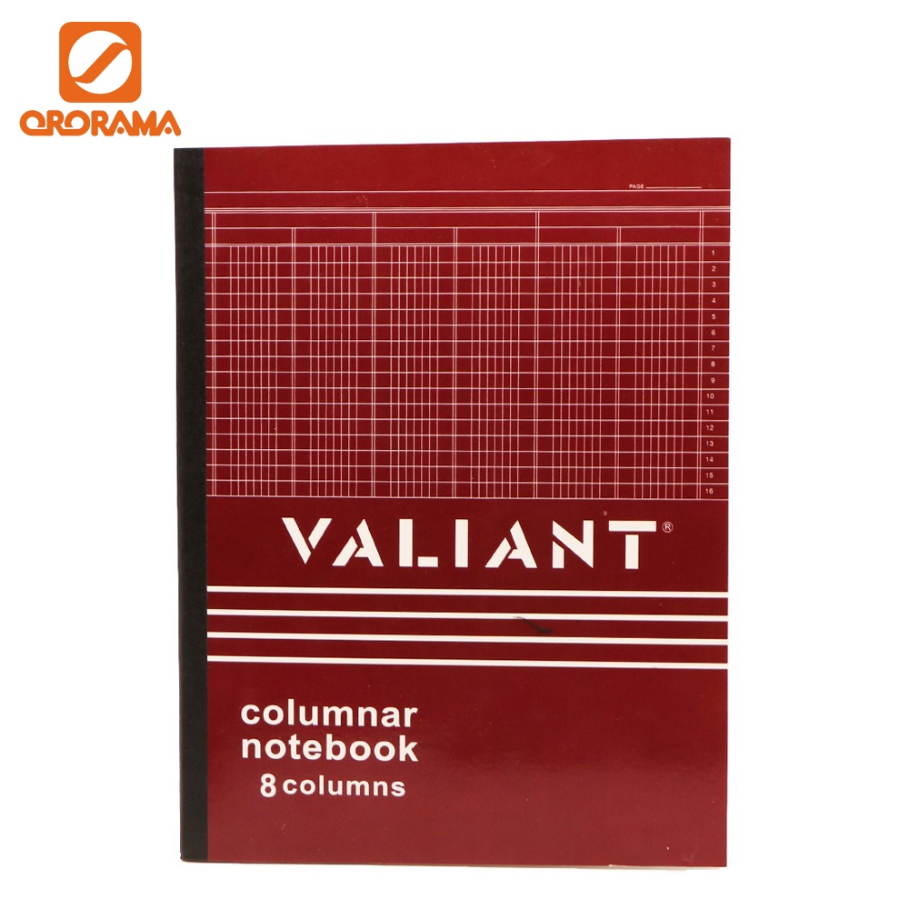 Columnar Notebook Brand Valiant Notebook 8 Columns Accounting ...