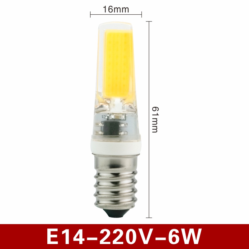 Got Liang G4 G9 E14 LED 3W 6W Light Bulb 12V 220V LED Lamp COB Spotlight Chandelier Replace ...