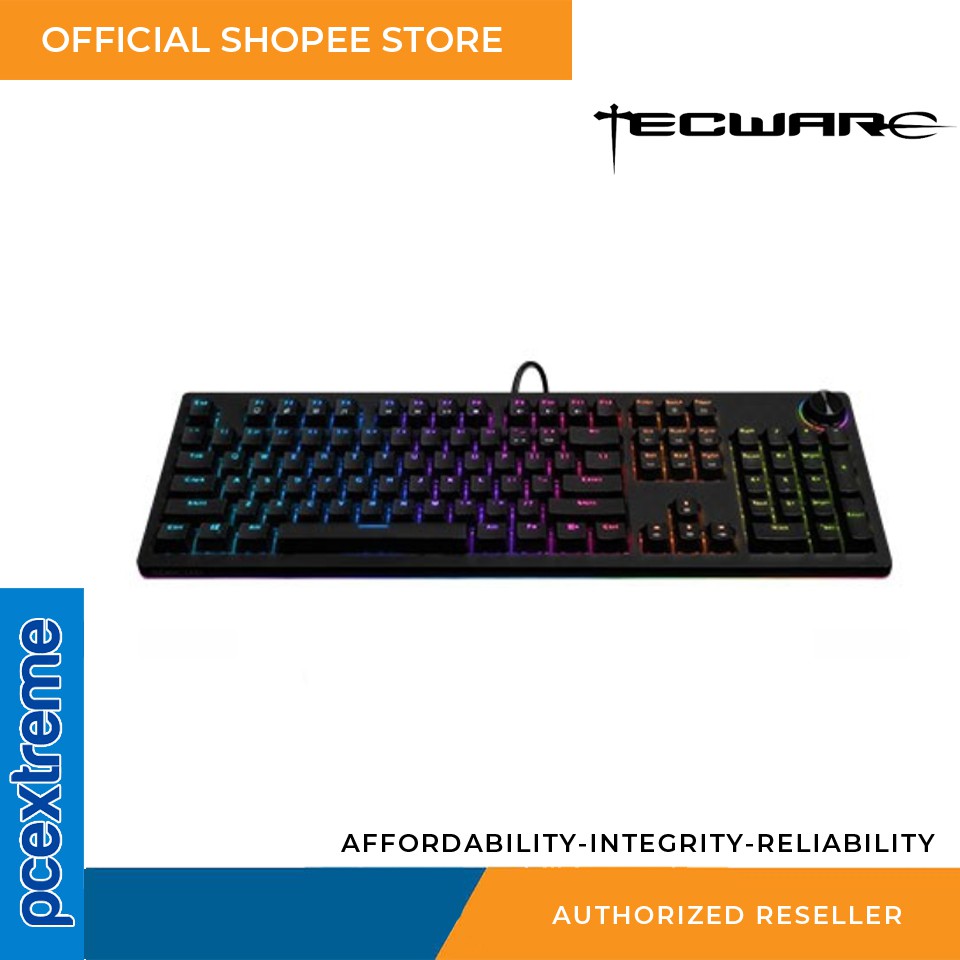 Tecware Spectre PRO 104keys RGB Mechanical Keyboard | Shopee Philippines