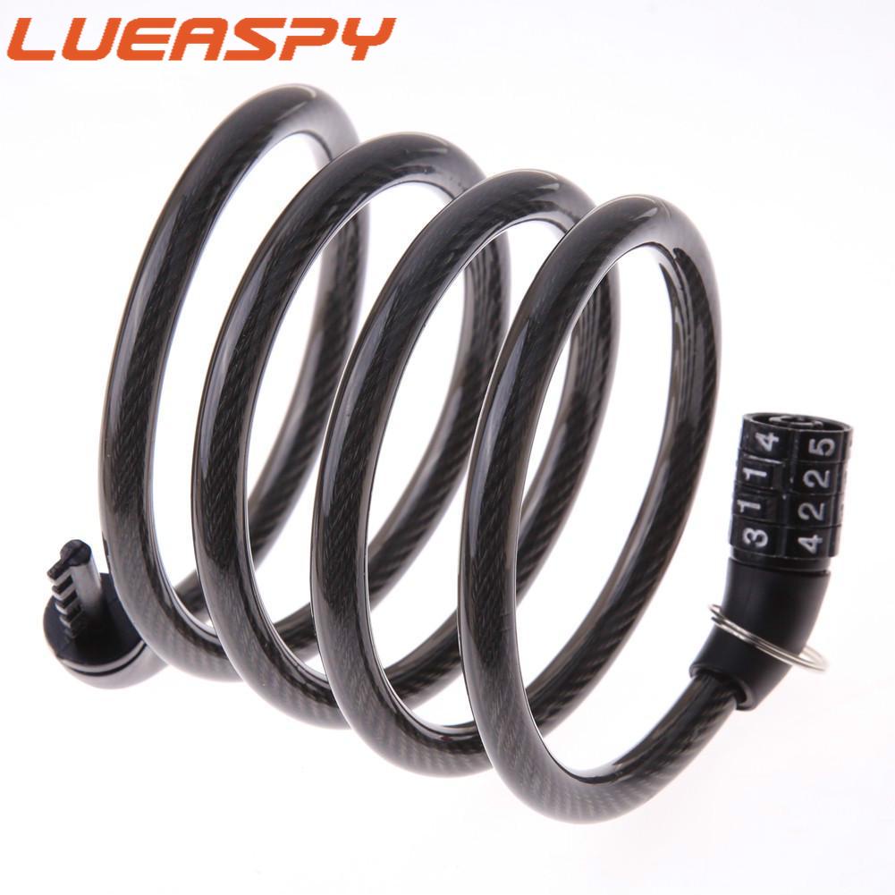 LUEASPY Universal Bike Cycling Security Lock Steel Chain Cable | Shopee ...