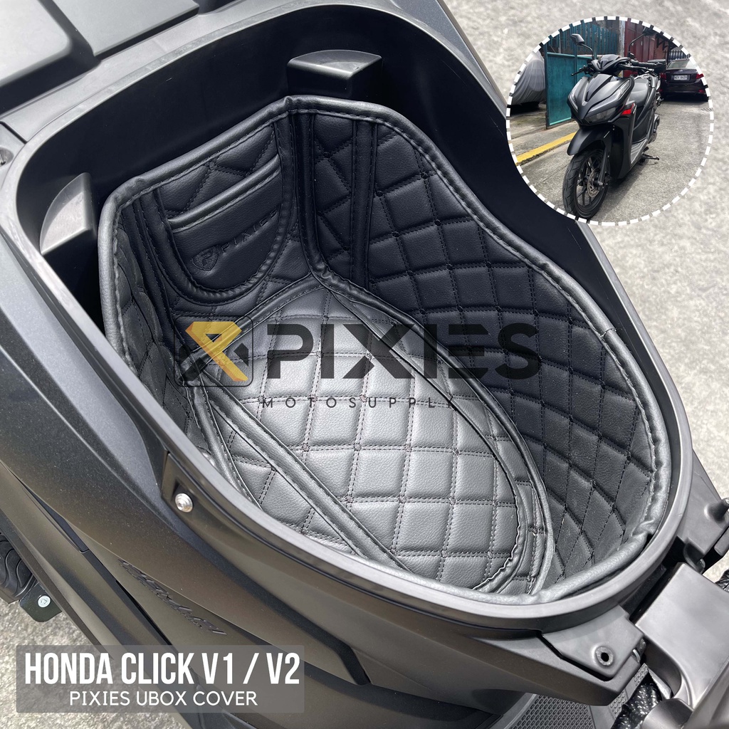 HONDA CLICK 125 / 150 V1 V2 V3 PIXIES UBOX SEAT COMPARTMENT COVER ...