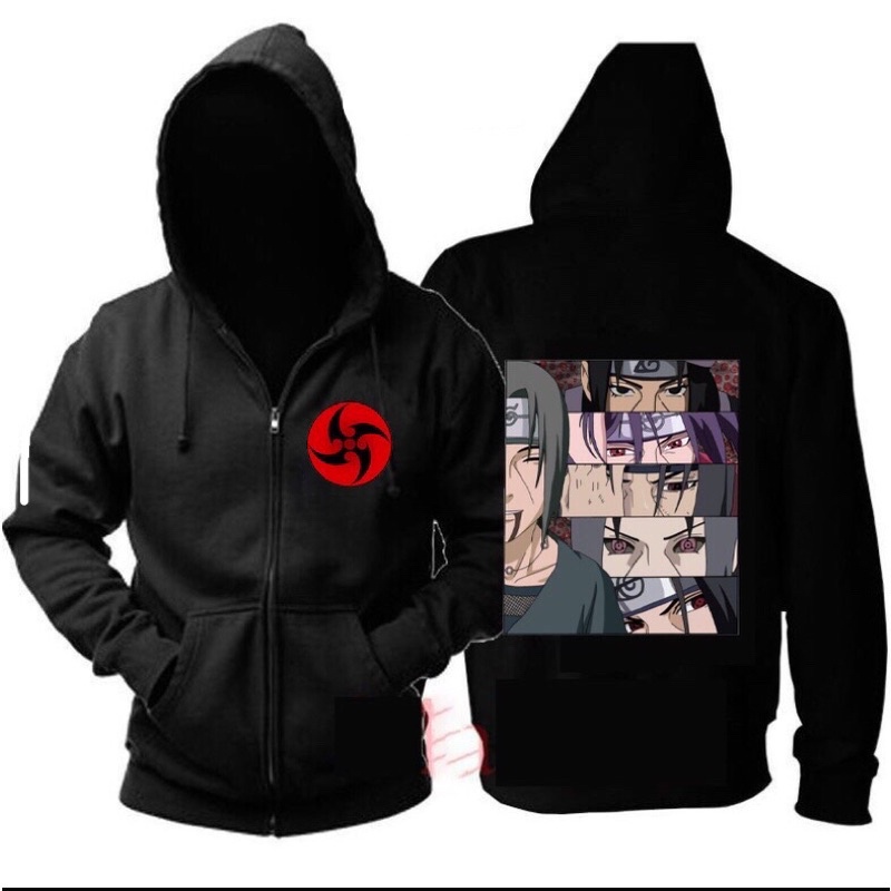 [Collection] Jacket Hoodie Printed with ITACHI UCHIHA, SASUKE SENPAI ...