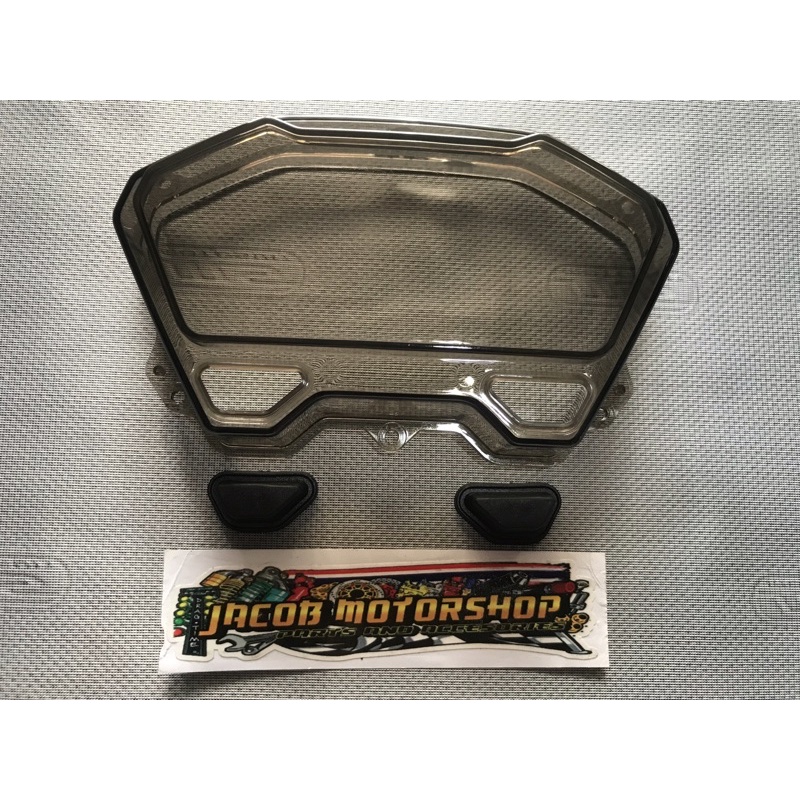 Honda Click 125/150 V2 Gauge Panel Lens (smoke black) | Shopee Philippines