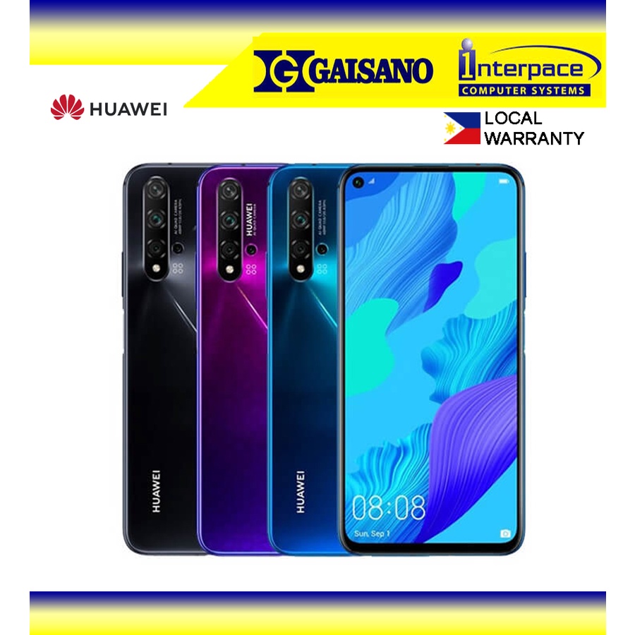 HUAWEI nova 5T(48MP Five Al Phone Cameras,Kirin 980 7nm Al Chipset,8gbRAM+128GbROM)Free 32Gb ...