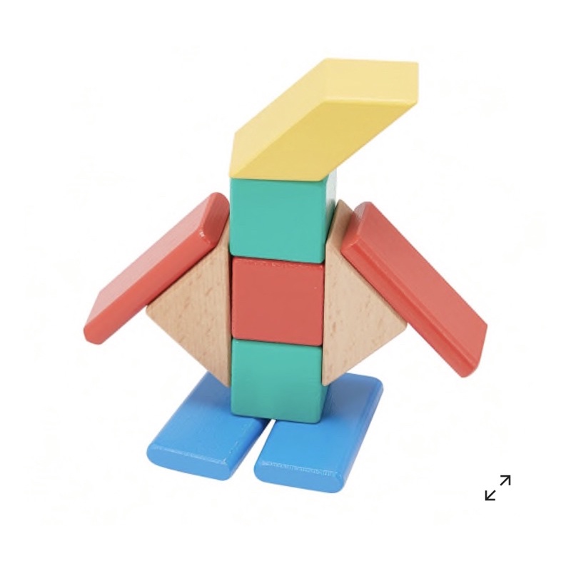 Anko 14 Piece Magnetic Wood Blocks (From Australia) | Shopee Philippines