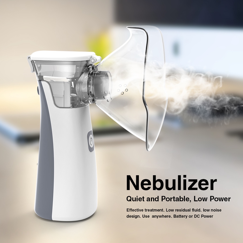Portable Nebulizer Mini Handheld Inhaler Respirator Humidifier Kit ...