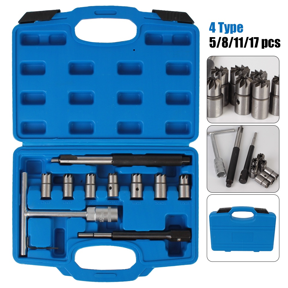 Auto Repair Tools Car Accessories Diesel Injector Seat Cutter set ...