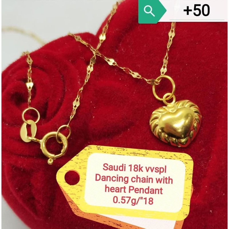 18K Saudi Gold Necklace | Shopee Philippines