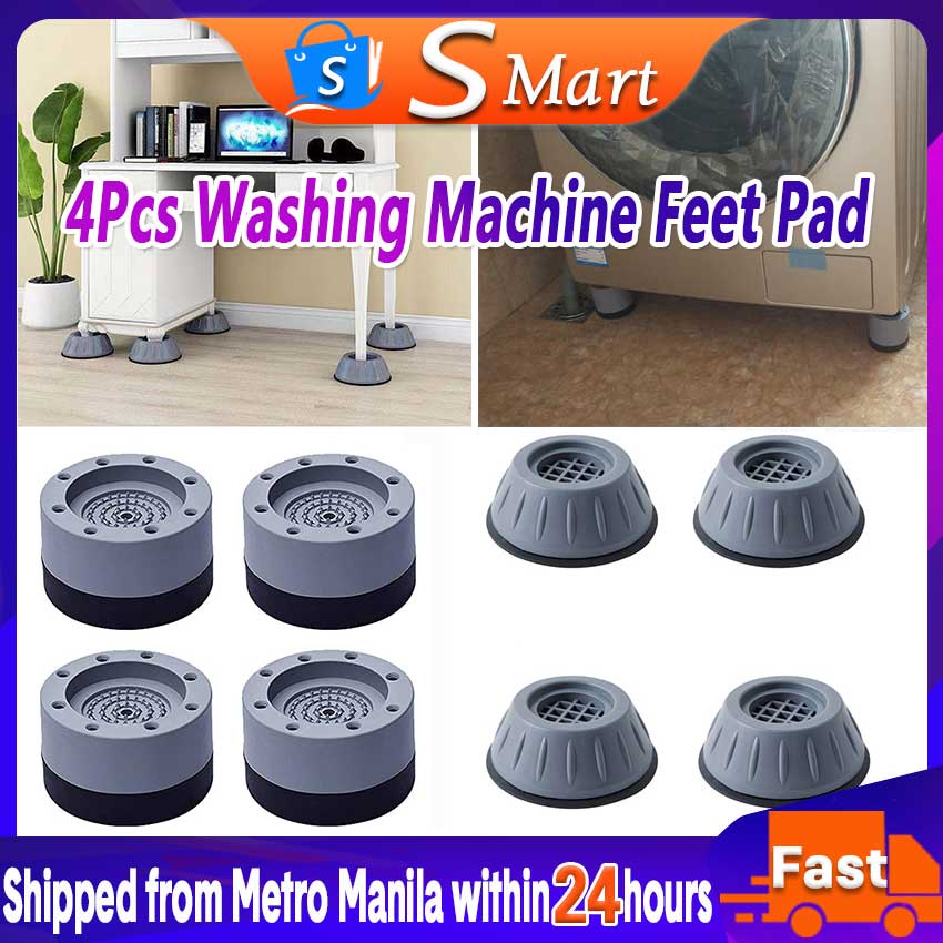 4PCS Washing Machine Fixed Rubber Feet Anti Vibration Feet Pads Washing ...