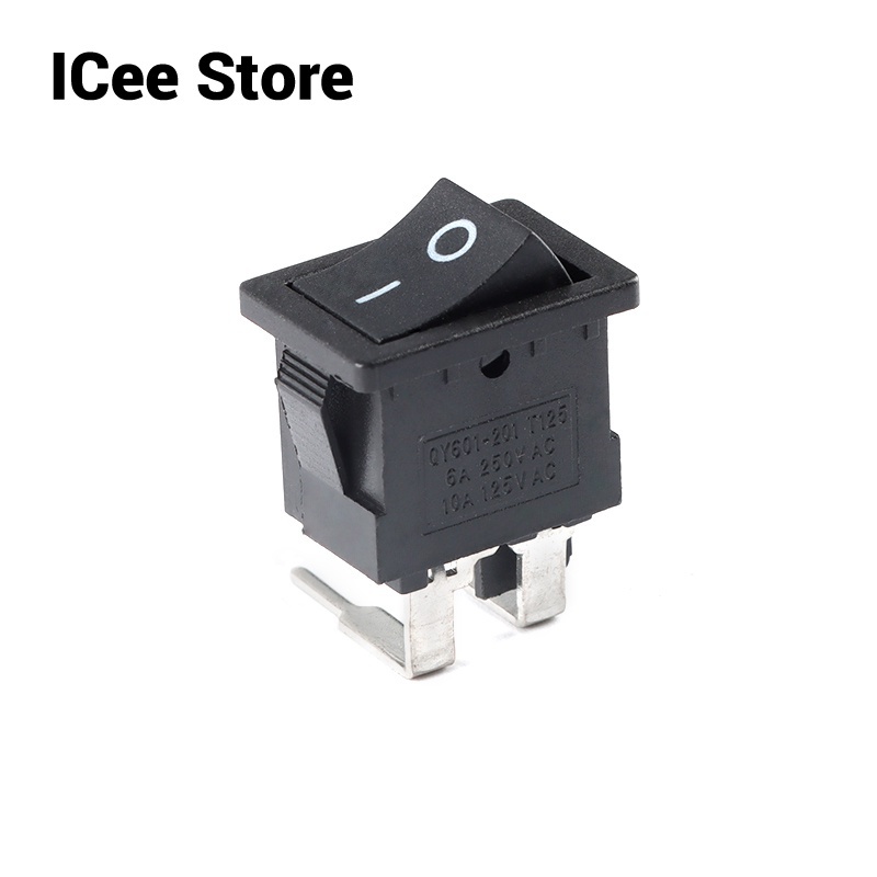 5Pcs KCD1 Rocker Switch 21*15mm 6A/250V AC 10A/125V AC Black White Red ...