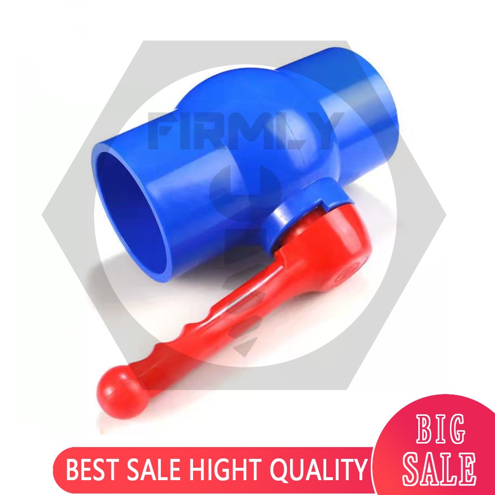 Pvc Blue Ball Valve Plain 3 4 Water Gate | Shopee Philippines