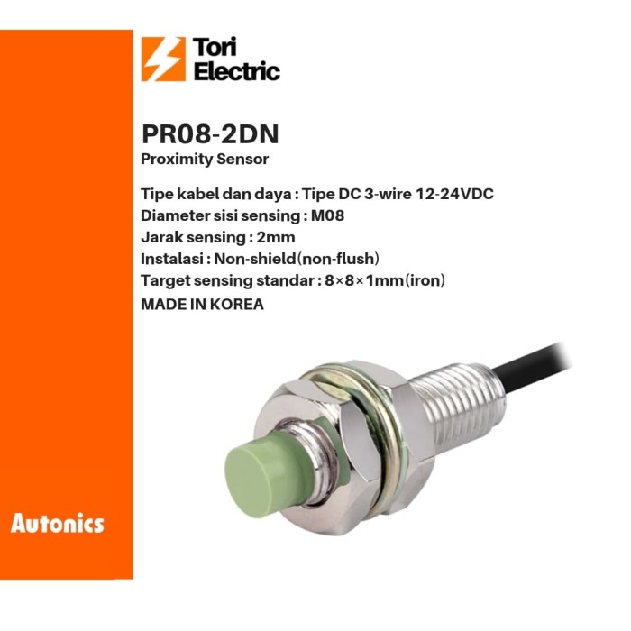Autonics PROXIMITY SENSOR PR08-2DN 100% ORI | Shopee Philippines