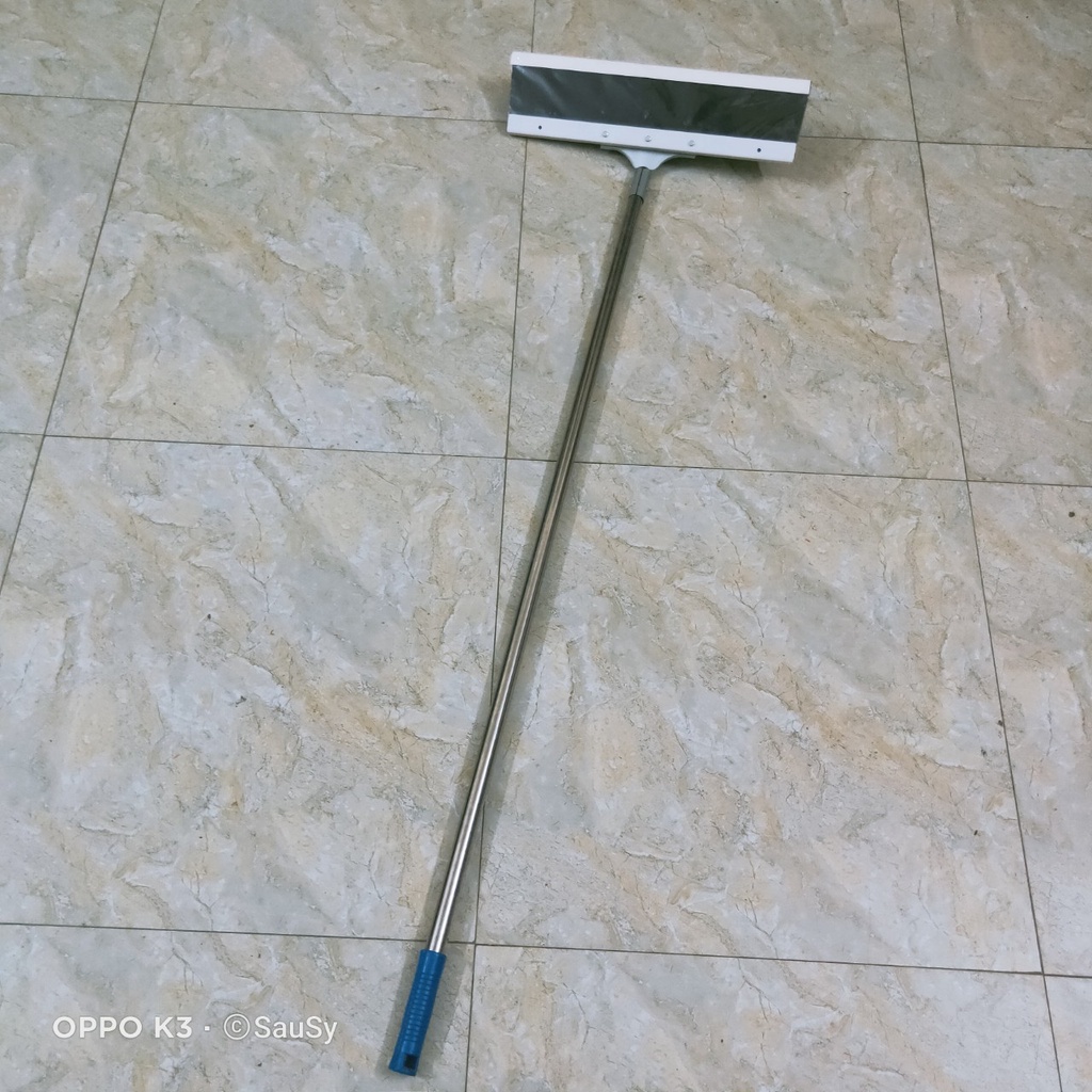 Scraper broom, floor wiper - glass cleaning Large stainless steel ...