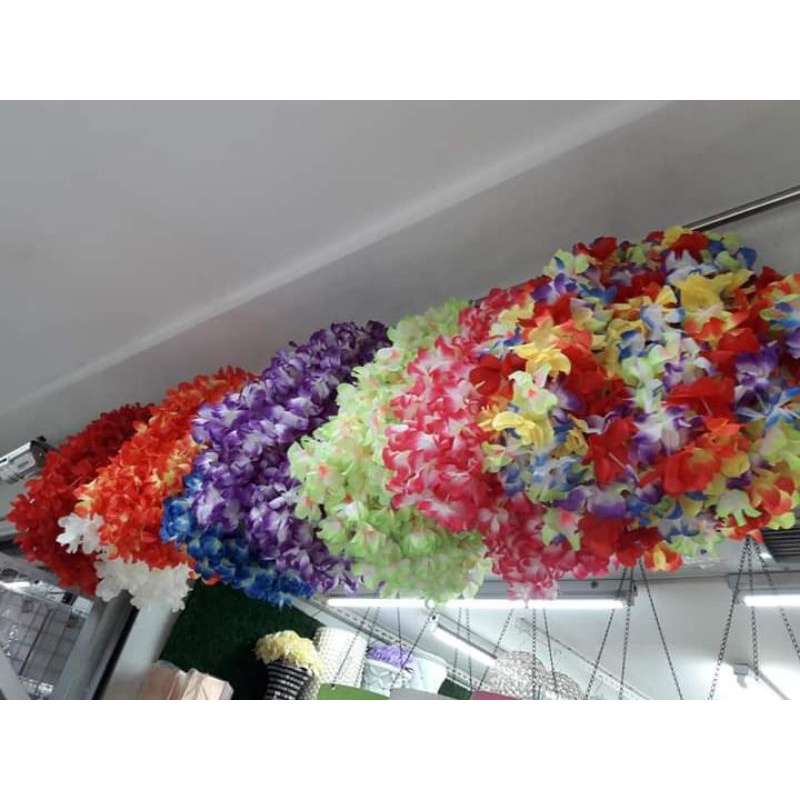 Hawaiian garland Lei ( available also 4in1 set rainbow color only ...