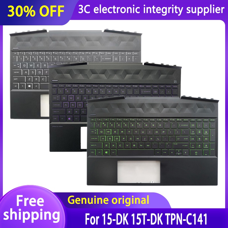 New Keyboard For Laptop Backlit Keyboard For HP 15-DK 15T-DK TPN-C141 ...