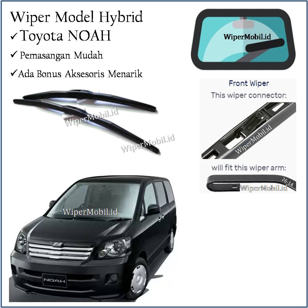 Toyota NOAH Hybrid Wiper | Shopee Philippines