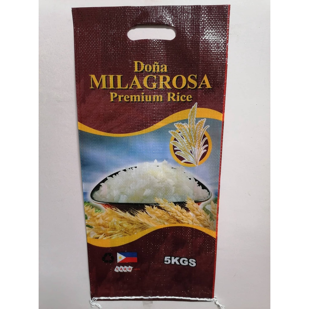 Double Laminated Sack for Rice 5kg Capacity (SAKO ONLY WALANG LAMAN ...