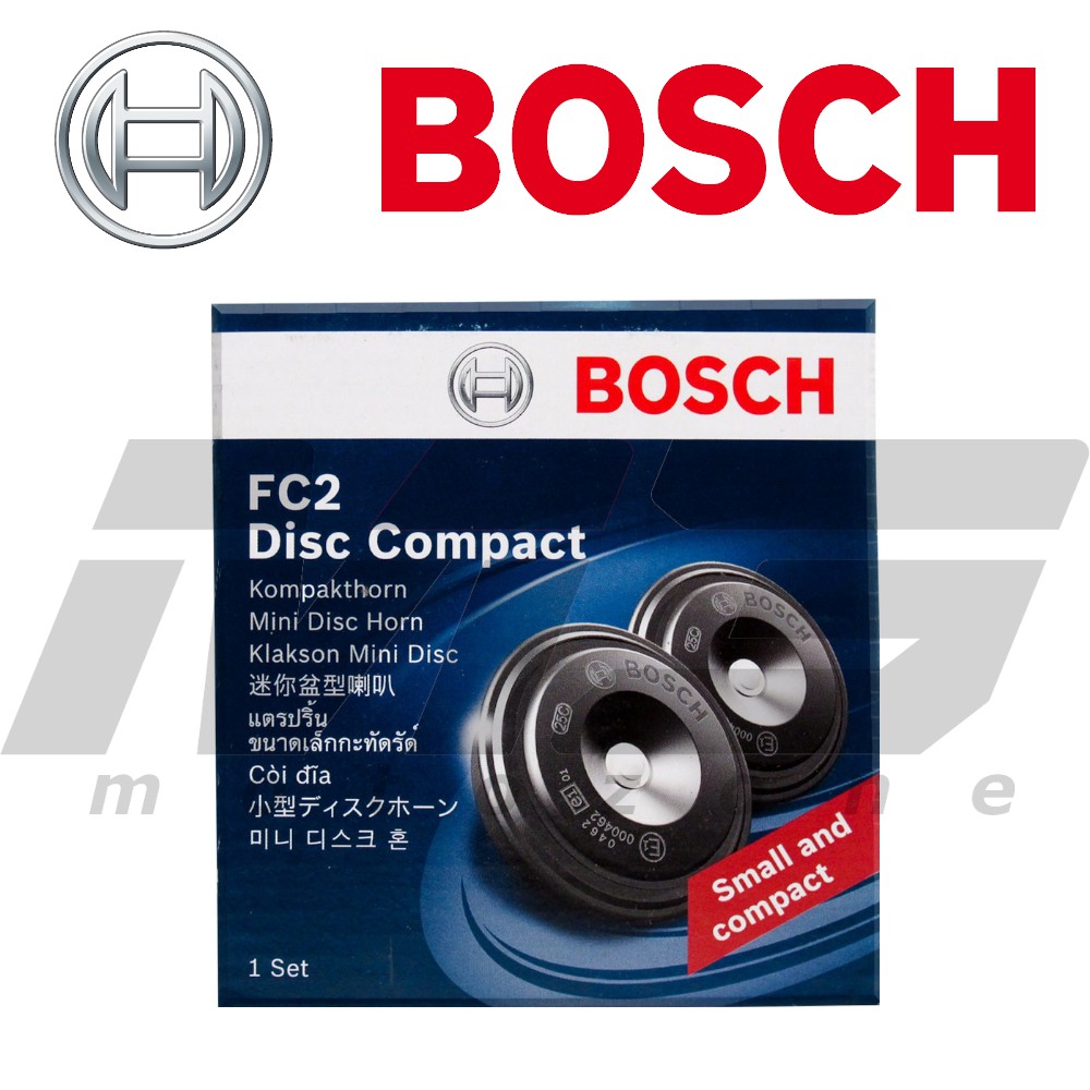 Bosch FC2 Disc Compact Horn Set 12V | Shopee Philippines
