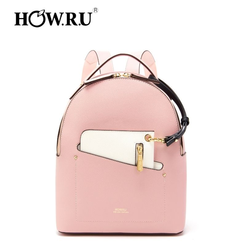 How.R.U Original 2n1Backpack Leather For Women | Shopee Philippines