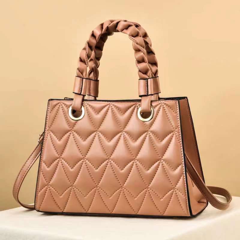 AW 2022 new fashion trend women's bag sewing thread handbag | Shopee ...