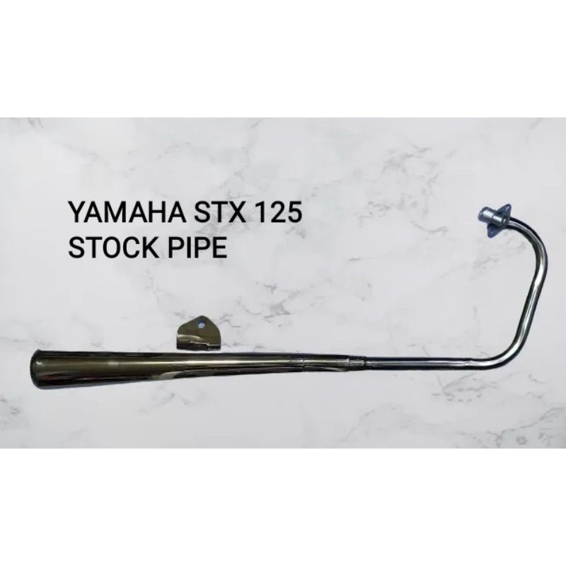 Yamaha STX 125 - StockPipe - Stainless - Double Tube Elbow | Shopee ...
