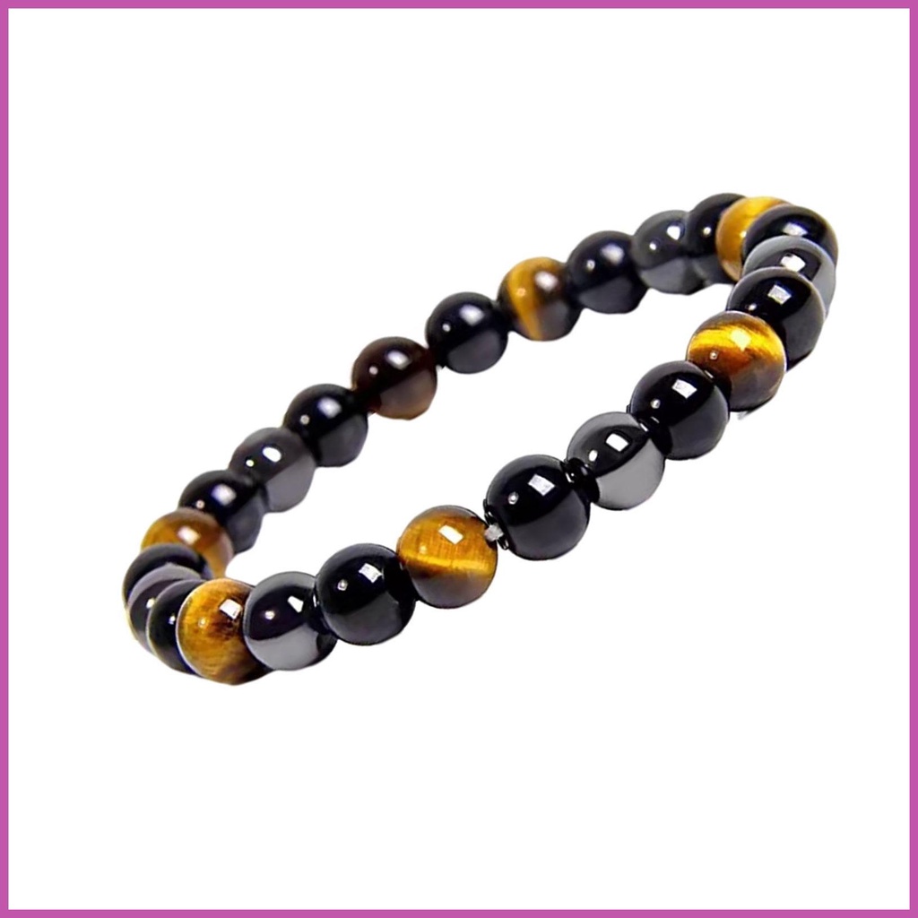Magnetic Obsidian Anklet Anti Swelling Black Obsidian Anklet Lymphatic ...