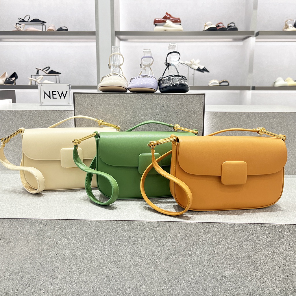 CNK new women's bag 20270818 square buckle shoulder bag small square ...