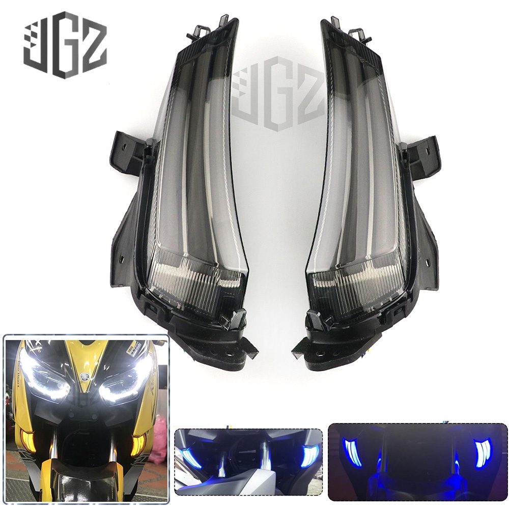 XMAX Motorcycle Turn Signal Lamp LED Integrated Signal Brake Stop Tail ...