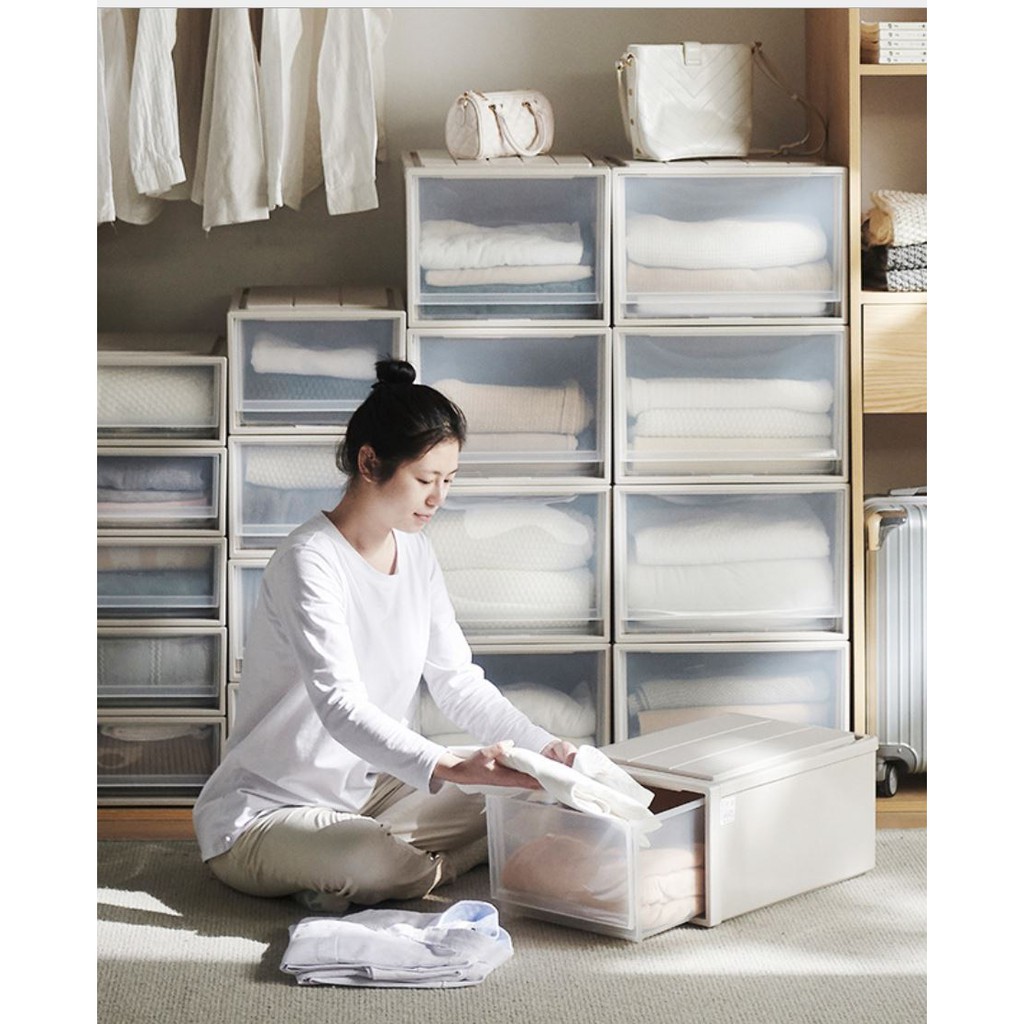 Minimalist Stackable Storage Box/ Stackable Storage Box/ See Thru ...